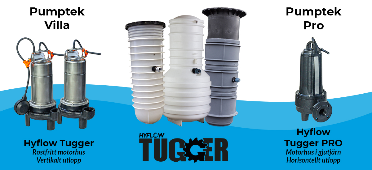 Uppdatering: Nya tuggerpumpar för VILLA och PRO serier | Scandia Pumps AB